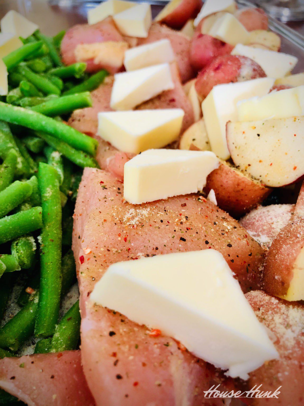 Sheet Pan Italian Seasoned Chicken and Vegetables - House Hunk