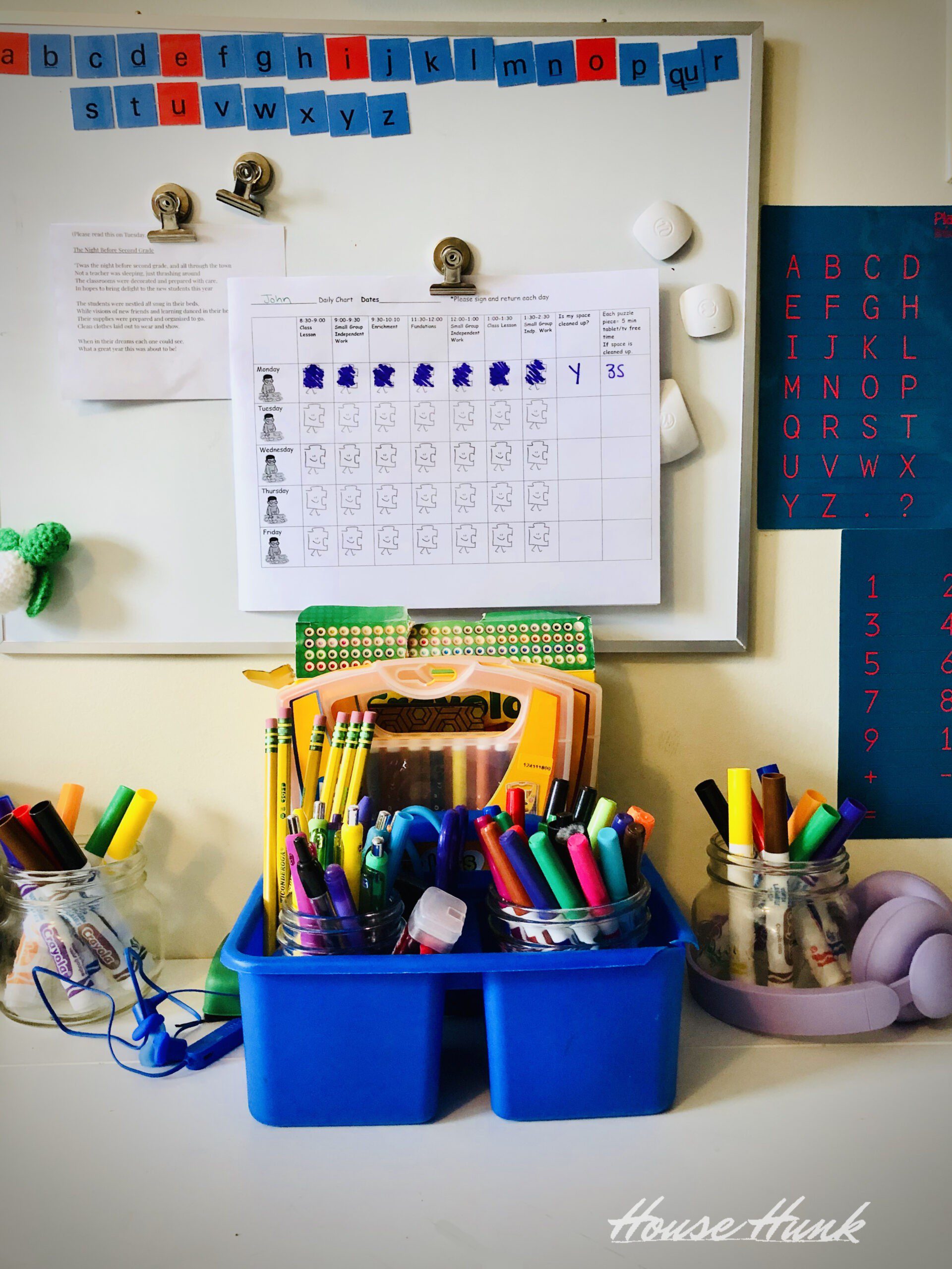 Setting Up Our Virtual Learning Classroom - House Hunk