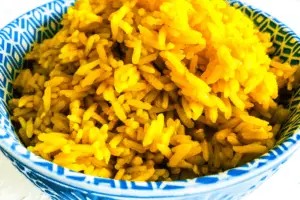 The BEST Yellow Turmeric Rice Recipe