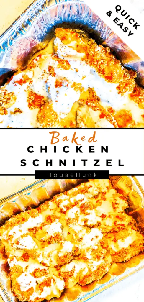 Baked Chicken Schnitzel Recipe