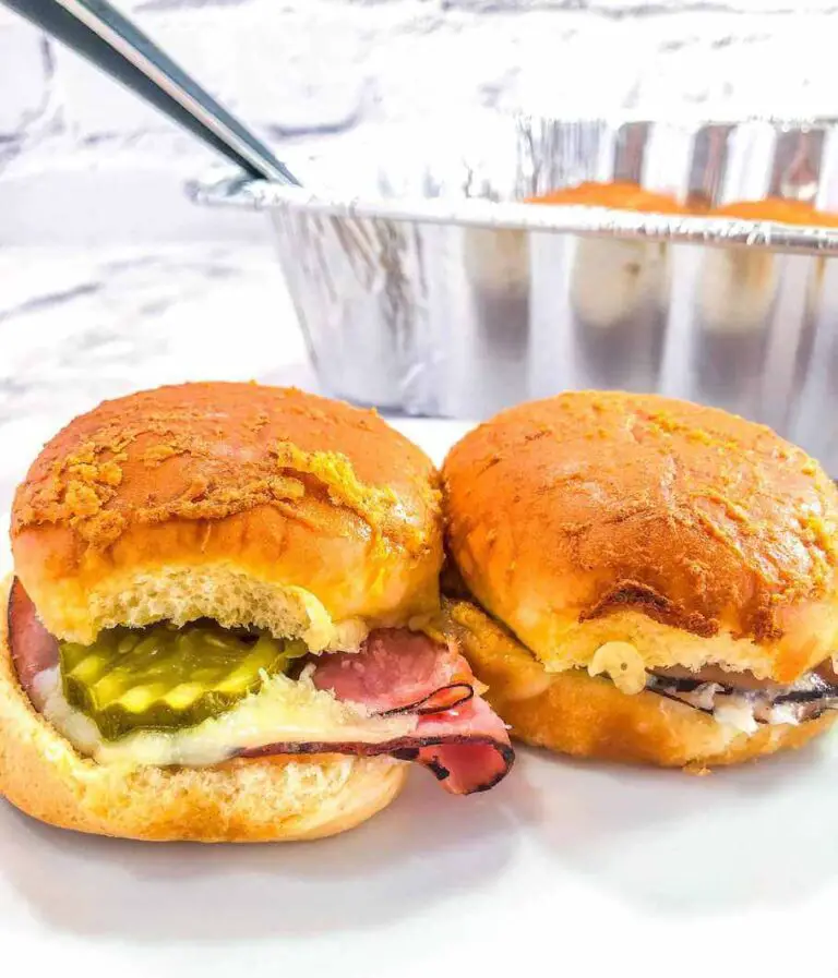Easy Cuban Sliders on Hawaiian Rolls