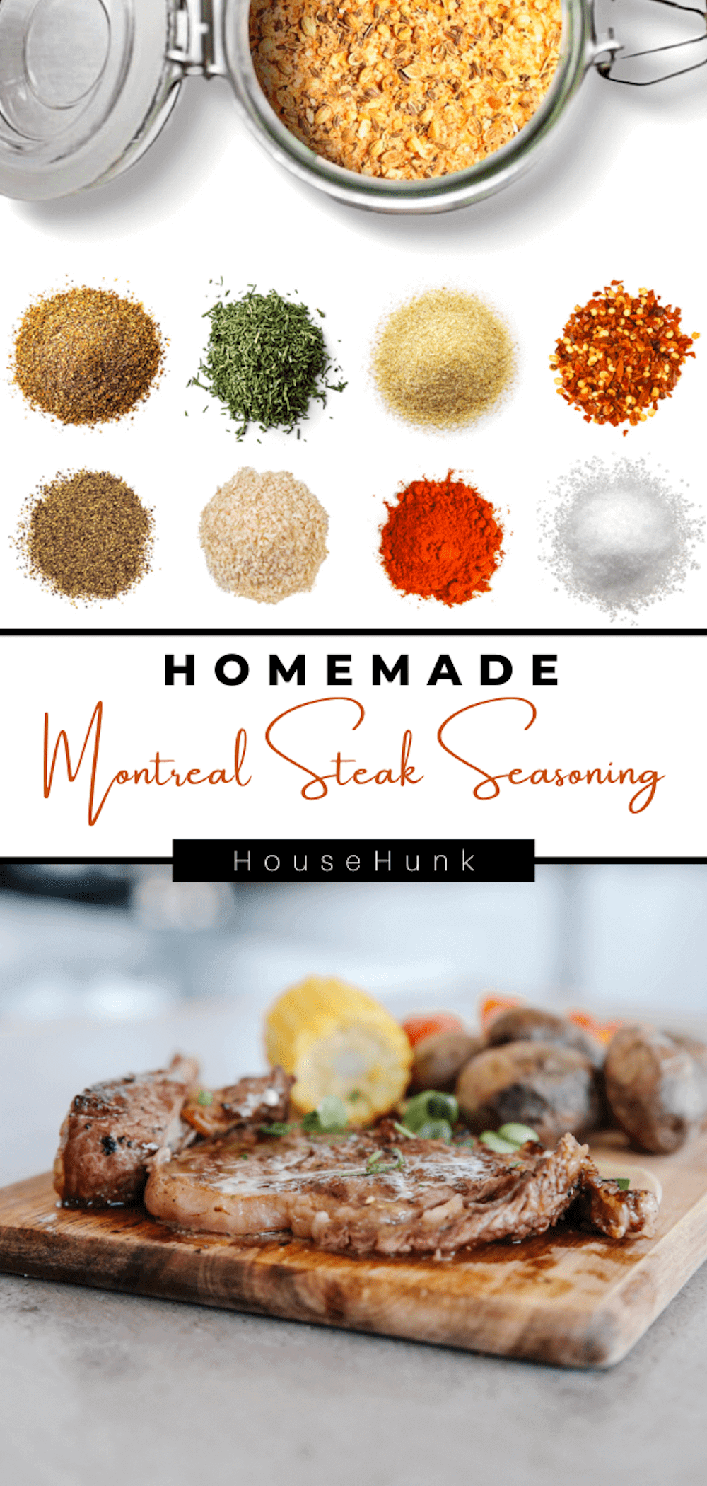 Homemade Montreal Steak Seasoning - House Hunk