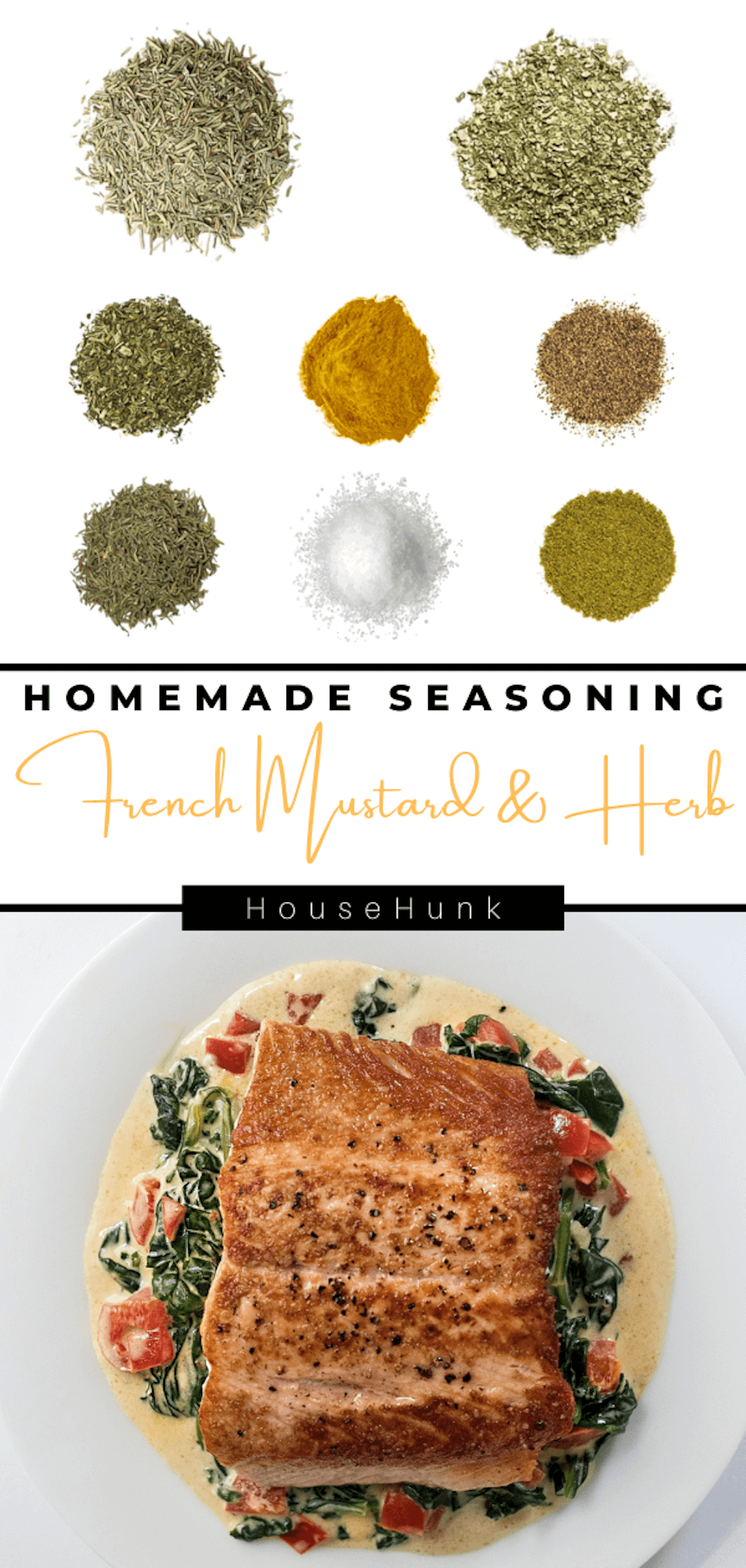 Homemade French Mustard and Herb Blend - House Hunk