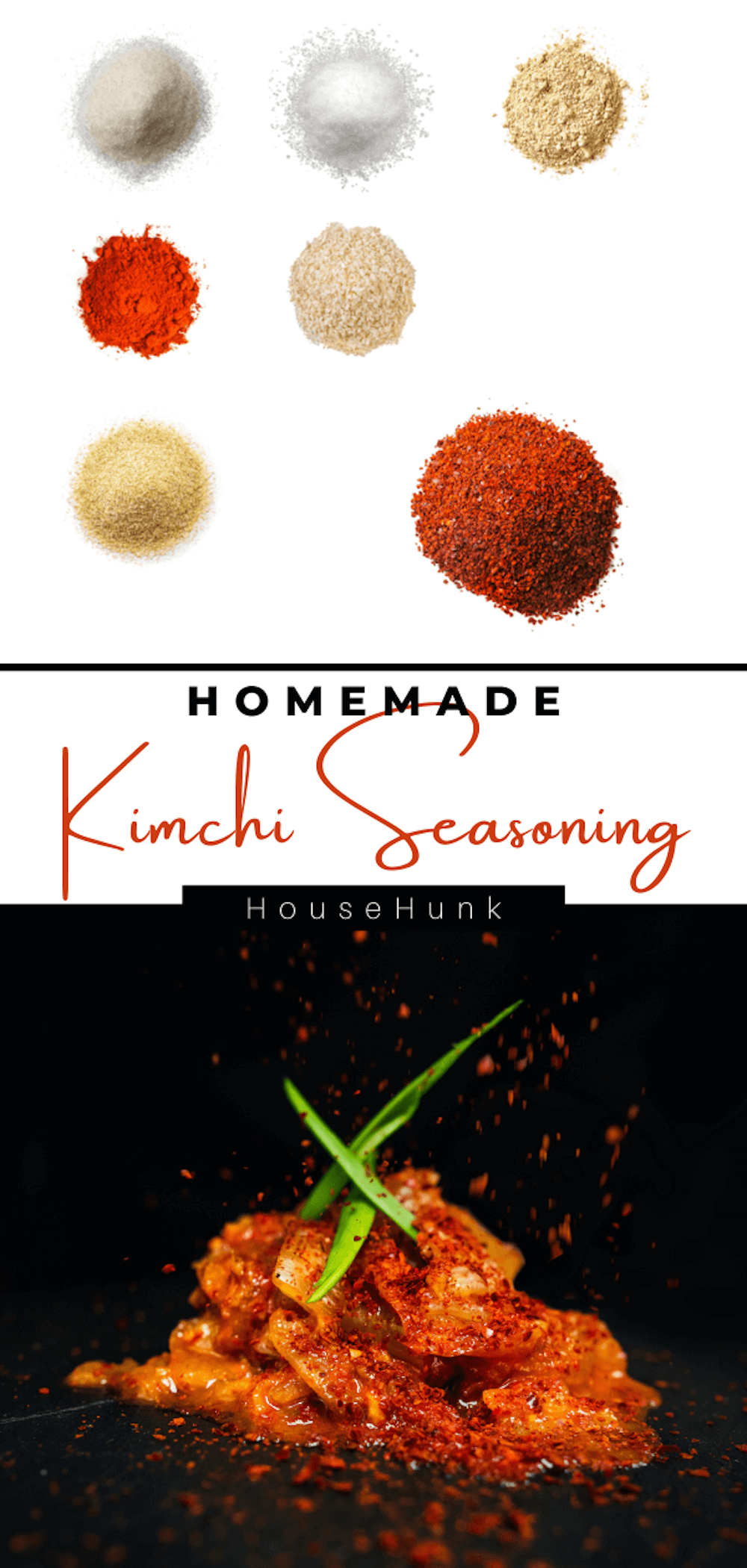 Homemade Kimchi Seasoning Blend - House Hunk
