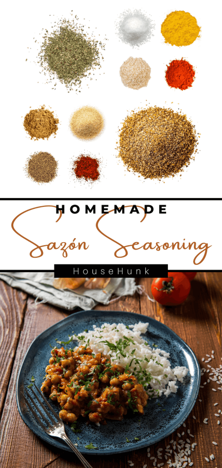 Homemade Sazón Seasoning - House Hunk