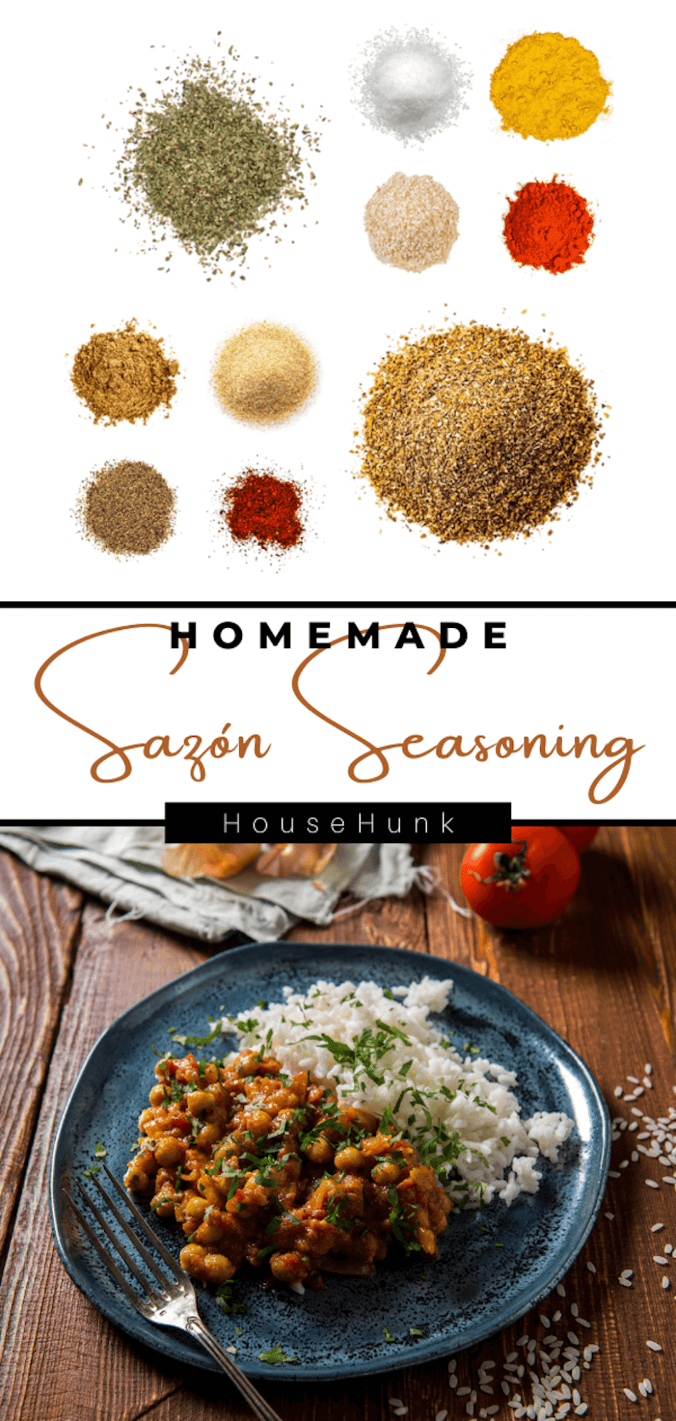 Homemade Sazón Seasoning - House Hunk