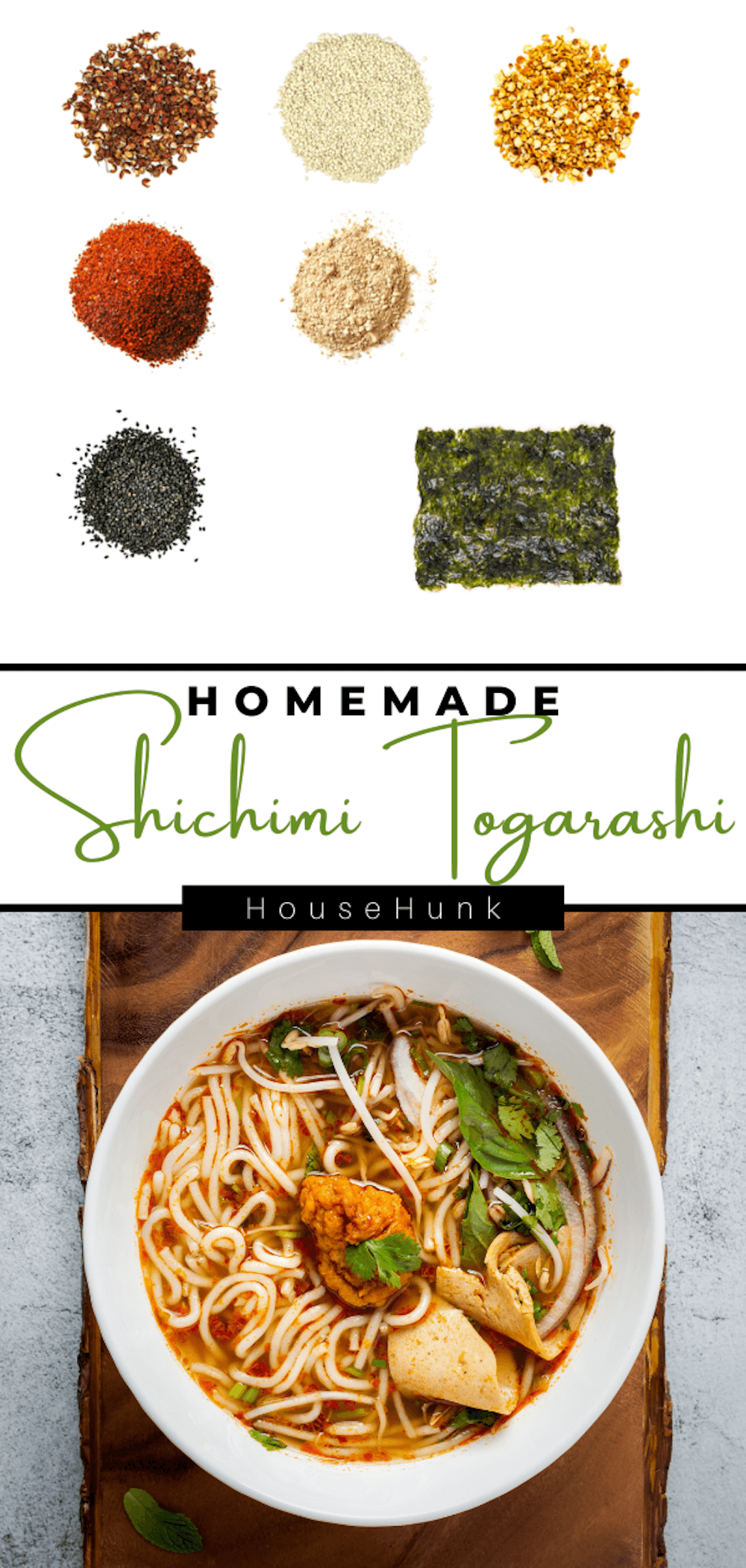 Homemade Shichimi Togarashi - House Hunk