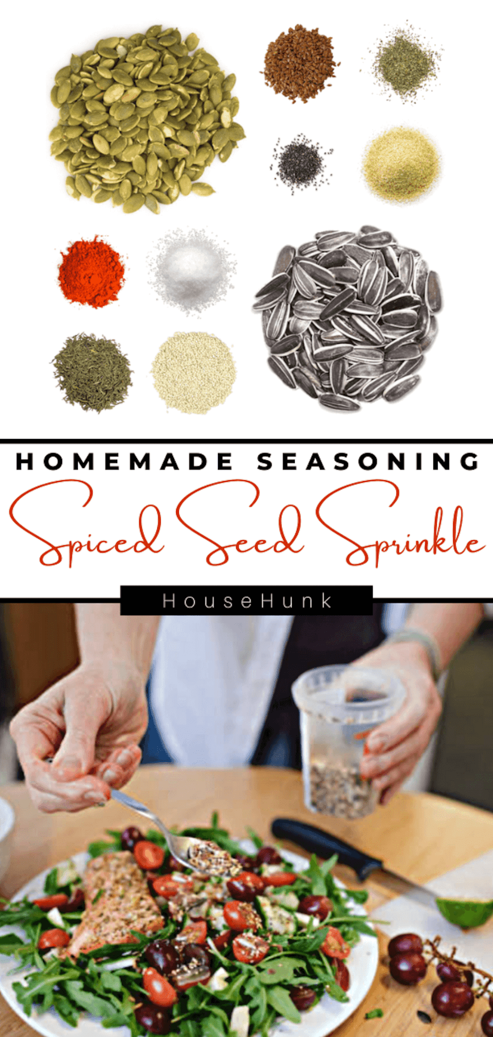 Homemade Spiced Seed Sprinkle - House Hunk