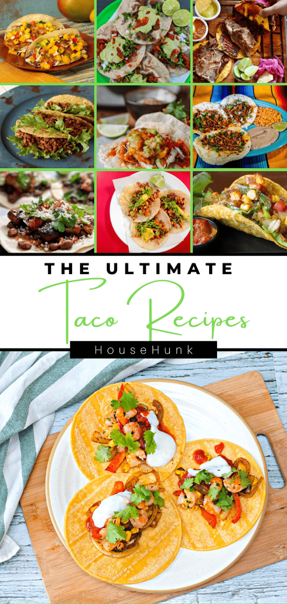 21 Delicious Taco Recipes Everyone Will Love - House Hunk