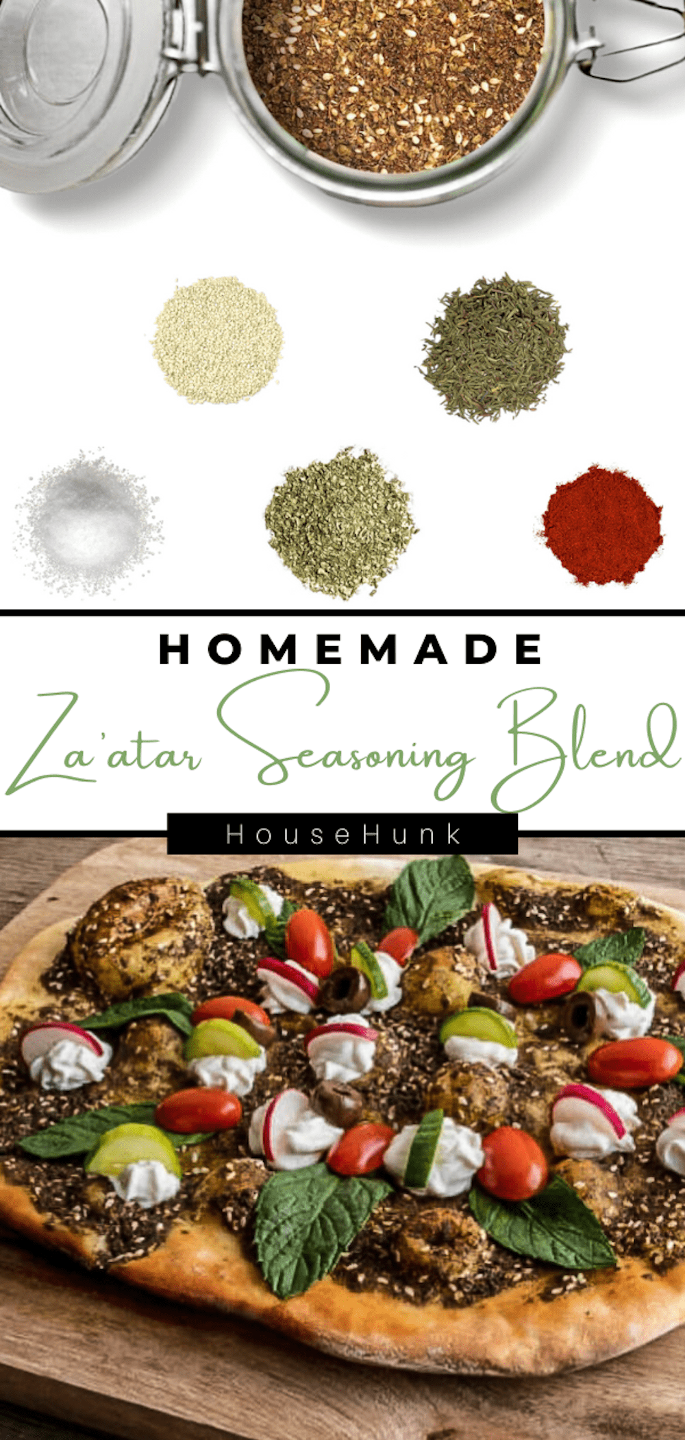 Homemade Za’atar Seasoning Blend - House Hunk