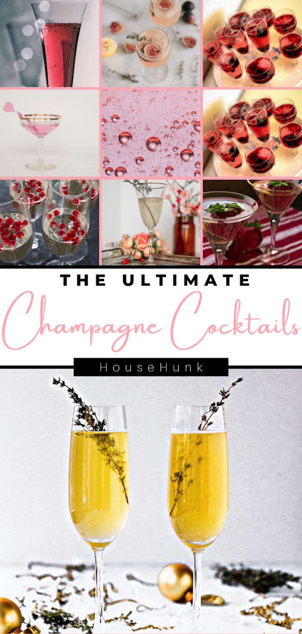 37 Champagne Cocktails to Make for Soiree Sipping - House Hunk