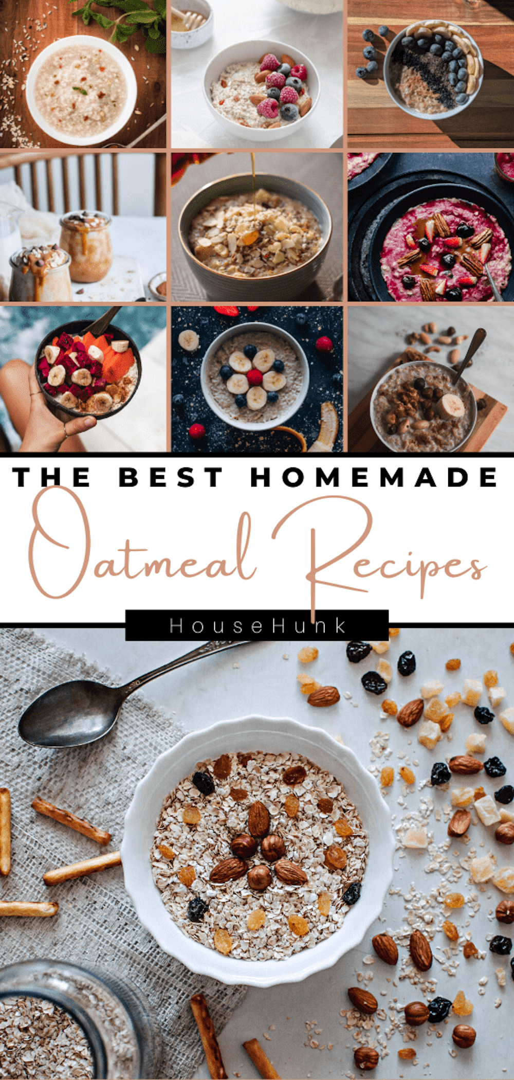 Delicious and Healthy Oatmeal Recipes - House Hunk