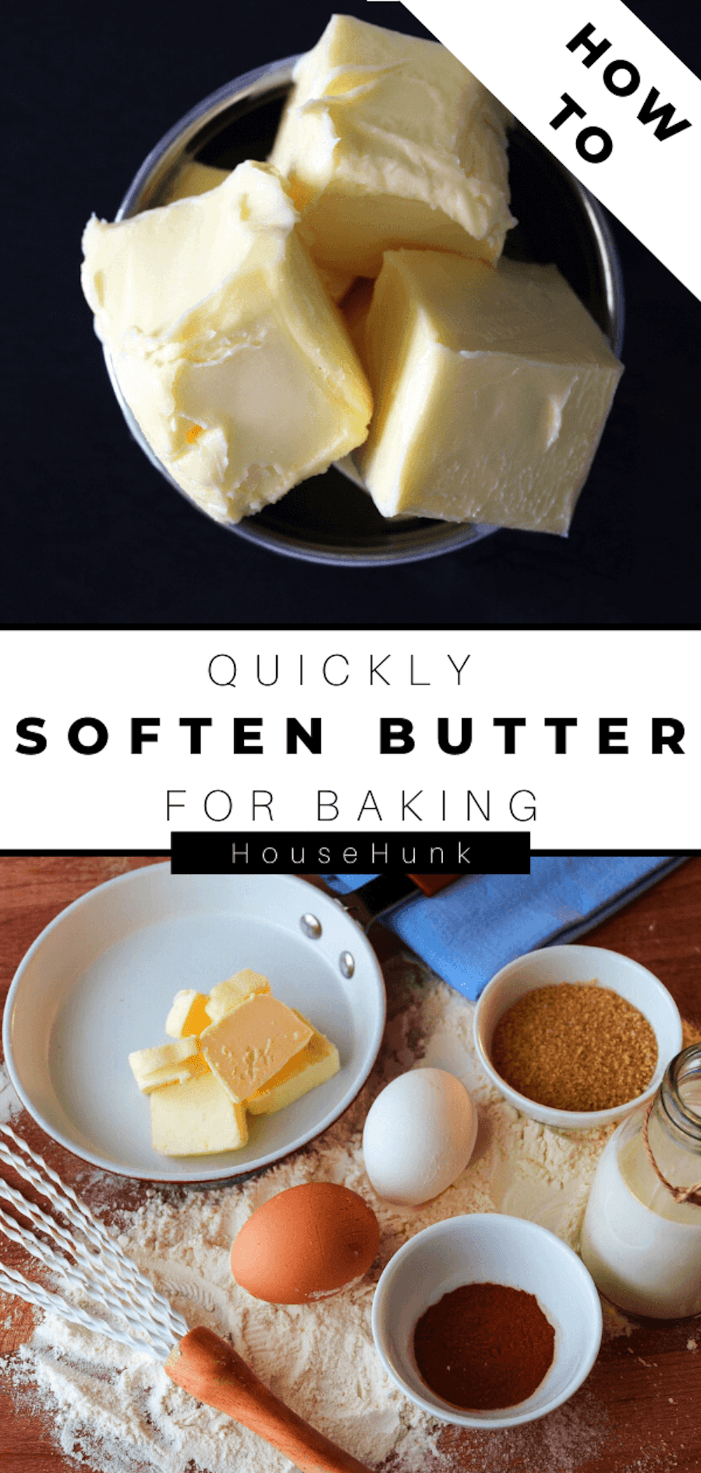 How To Quickly Soften Butter - House Hunk