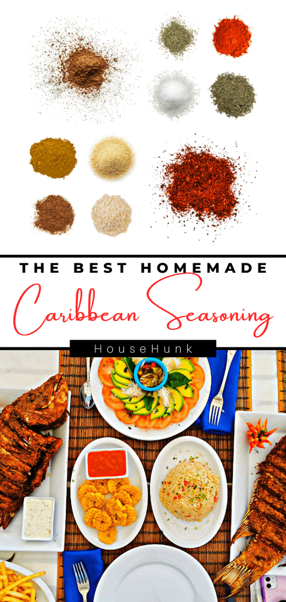 Homemade Caribbean Seasoning - House Hunk