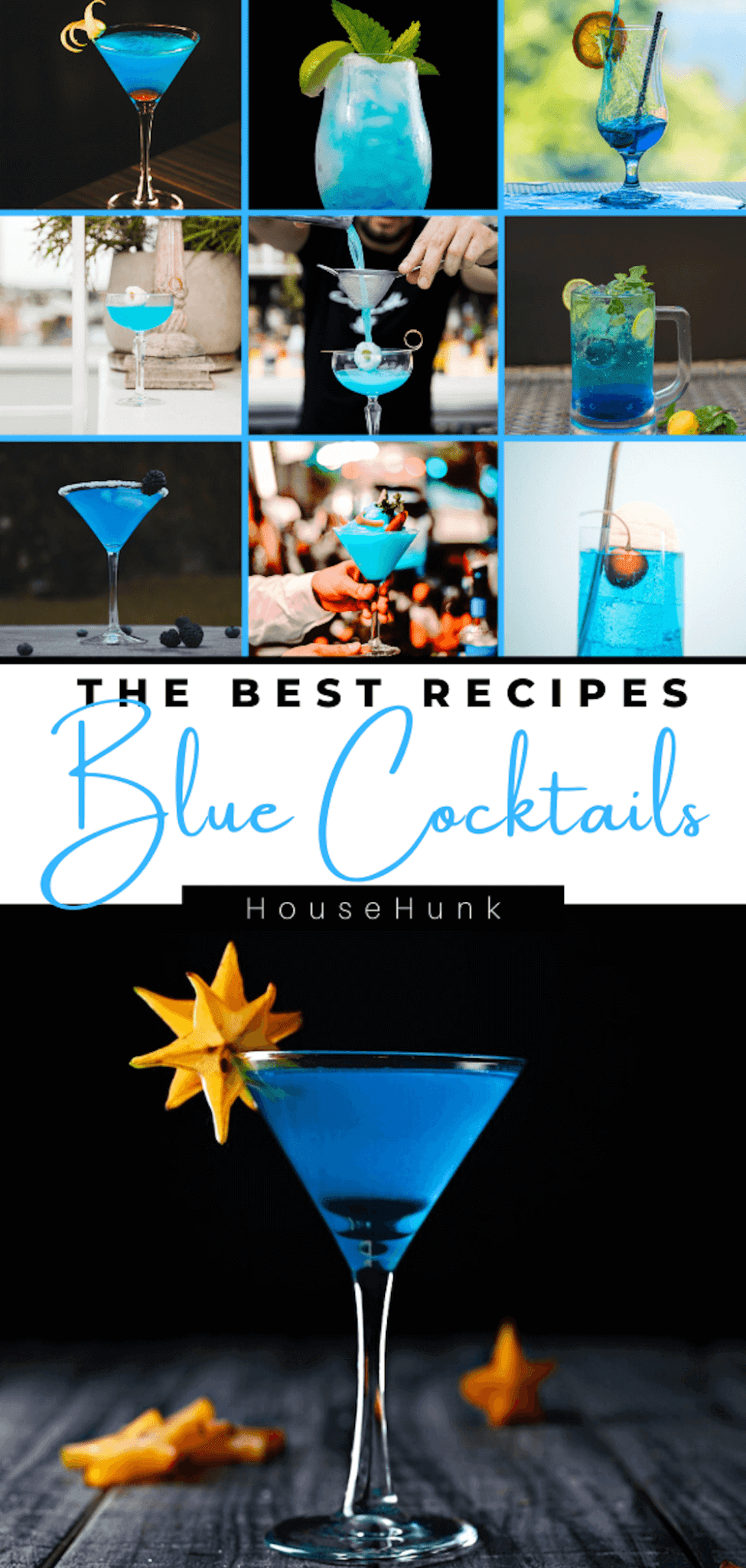 Blue-tiful Drinks: 15 Blue Cocktails for a Refreshing Sip - House Hunk