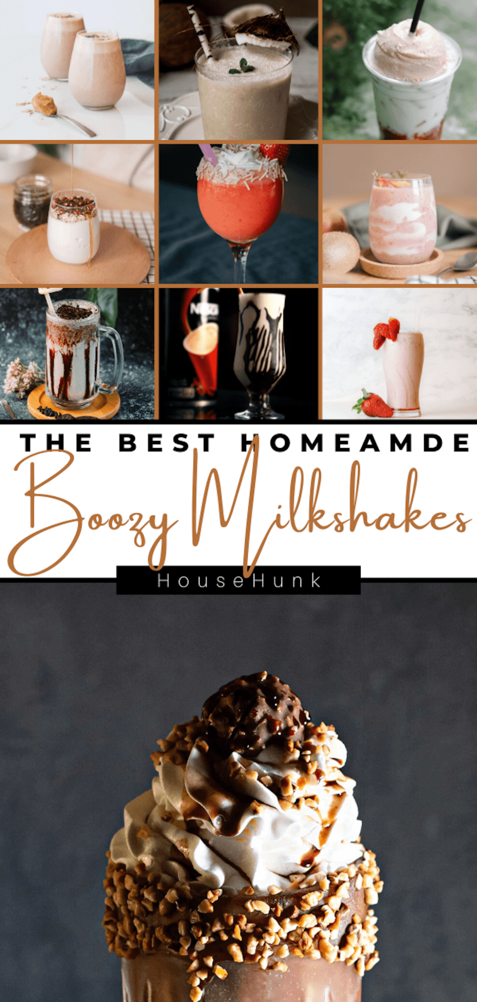 20 Boozy Milkshakes for Adults - Indulge in Decadent Treats! - House Hunk