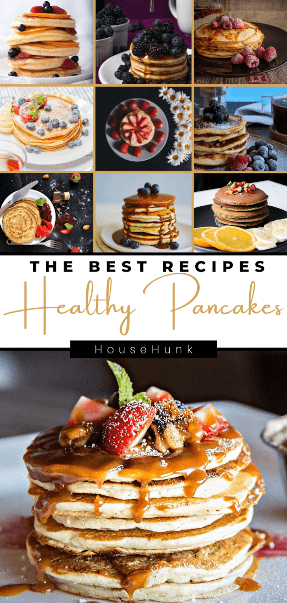 Fluffy, Flavorful, and Guilt-Free: 24 Healthy Pancake Recipes - House Hunk