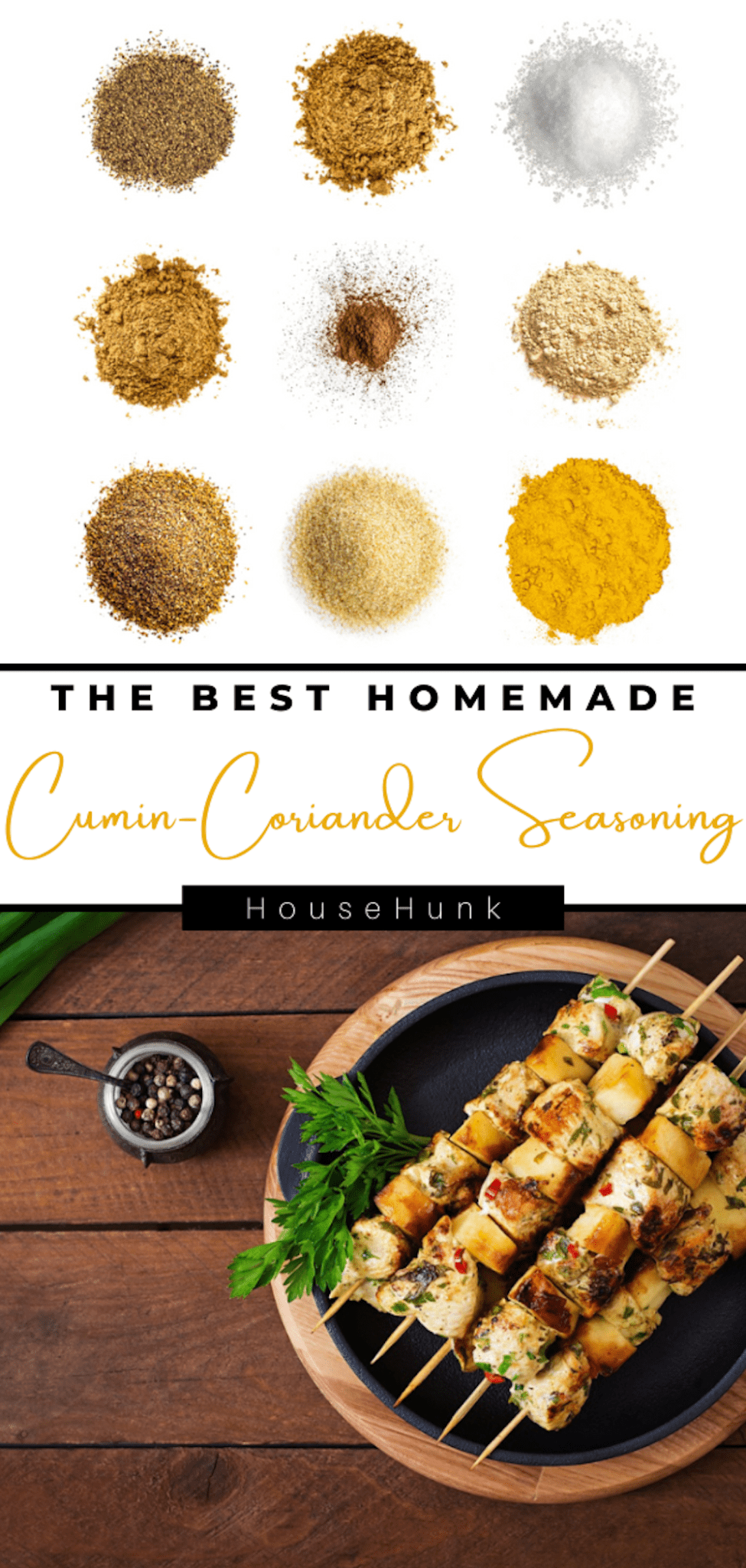 Homemade Cumin-Coriander Seasoning - House Hunk