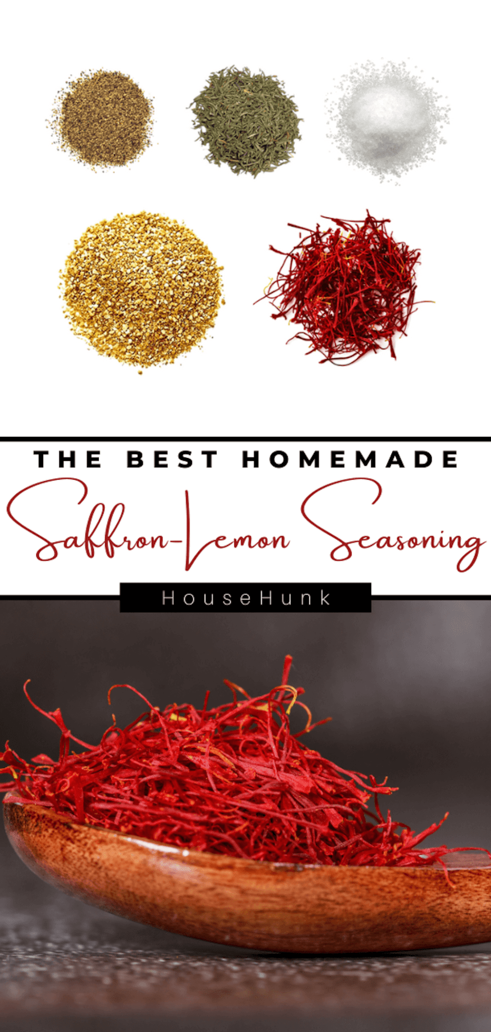 Homemade Saffron-Lemon Seasoning - House Hunk