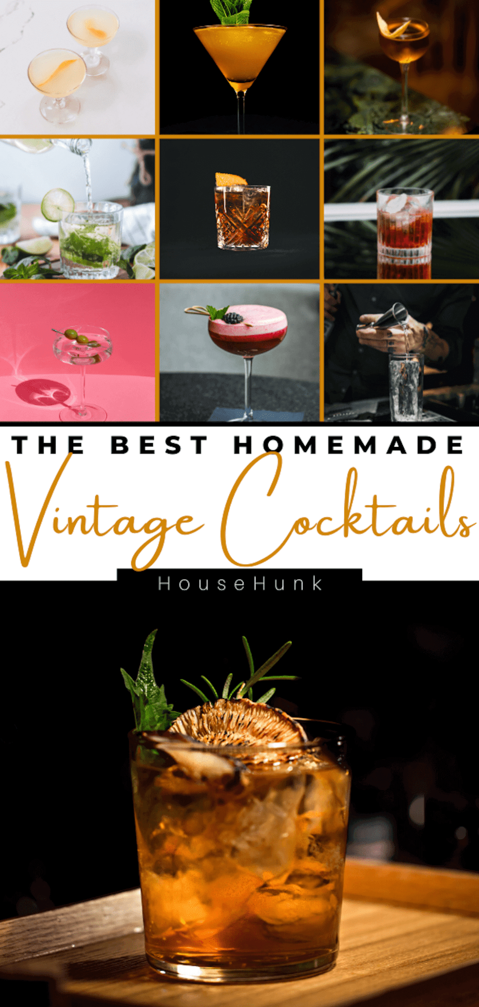 Vintage Cocktails Adventure: 17 Timeless Sips to Savor! - House Hunk