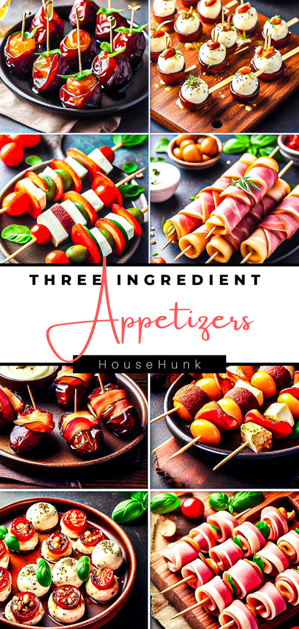 3-Ingredient Appetizers: Easy Recipes for Effortless Entertaining ...