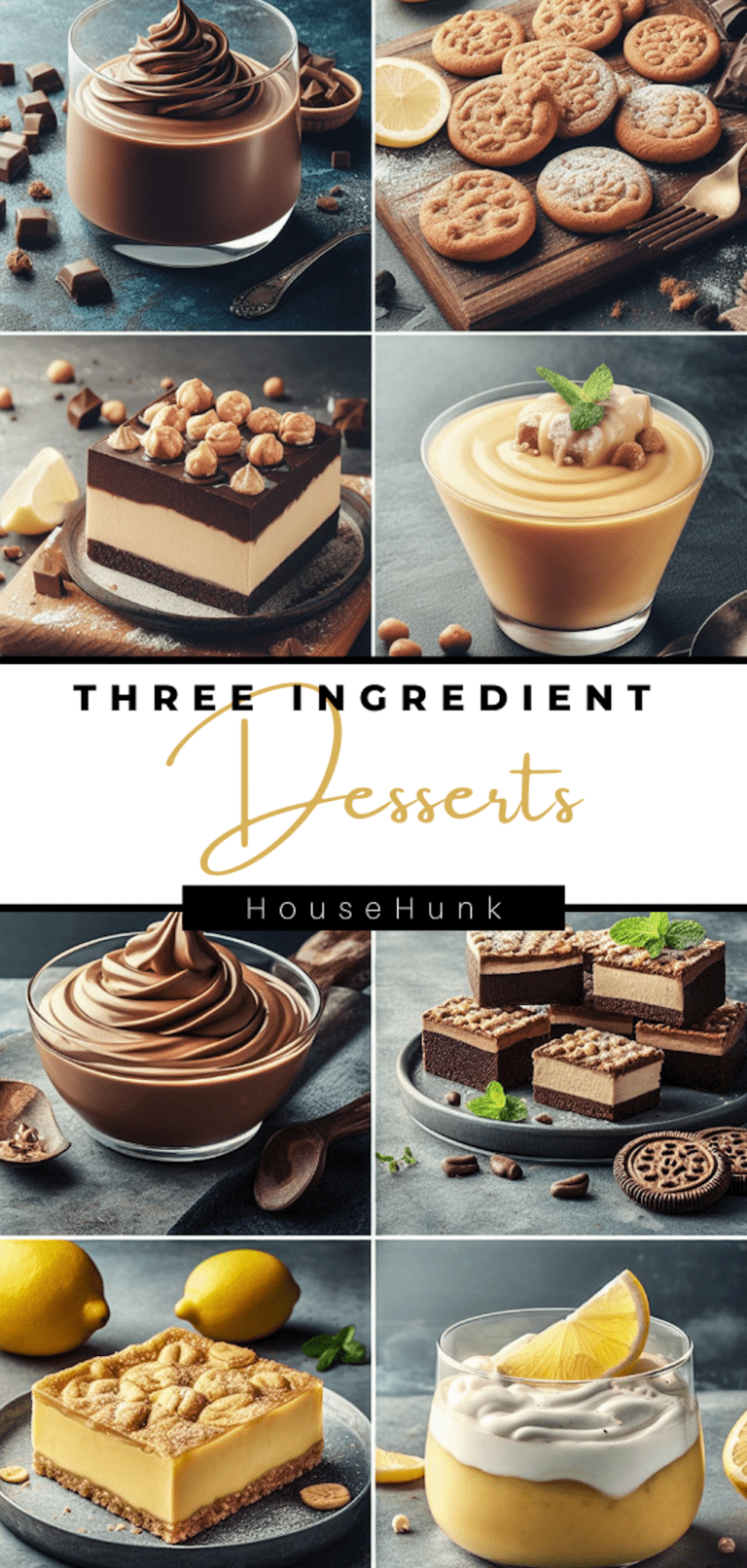3-Ingredient Desserts for Every Craving - House Hunk