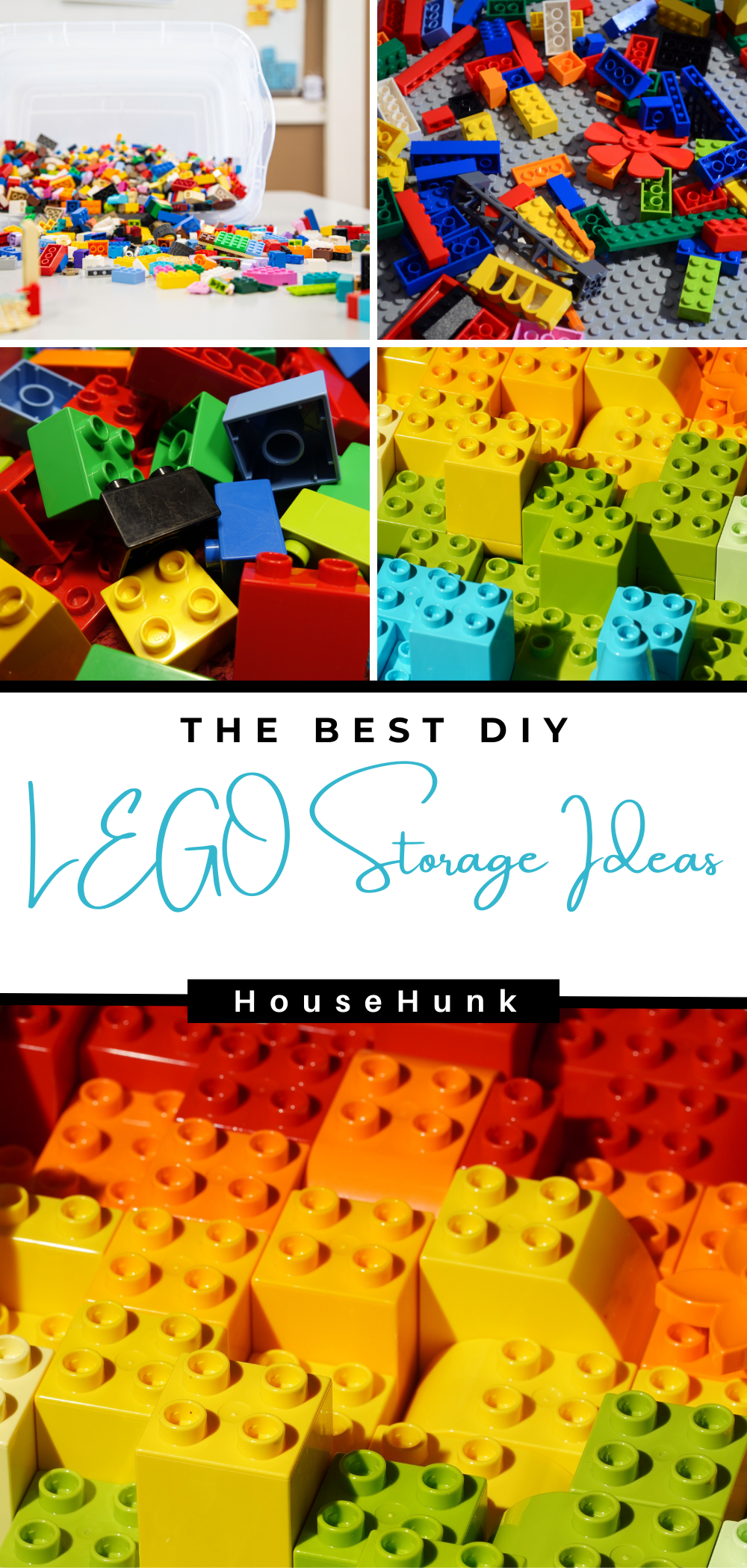 Brick by Brick: Creative DIY Lego Storage Ideas - House Hunk