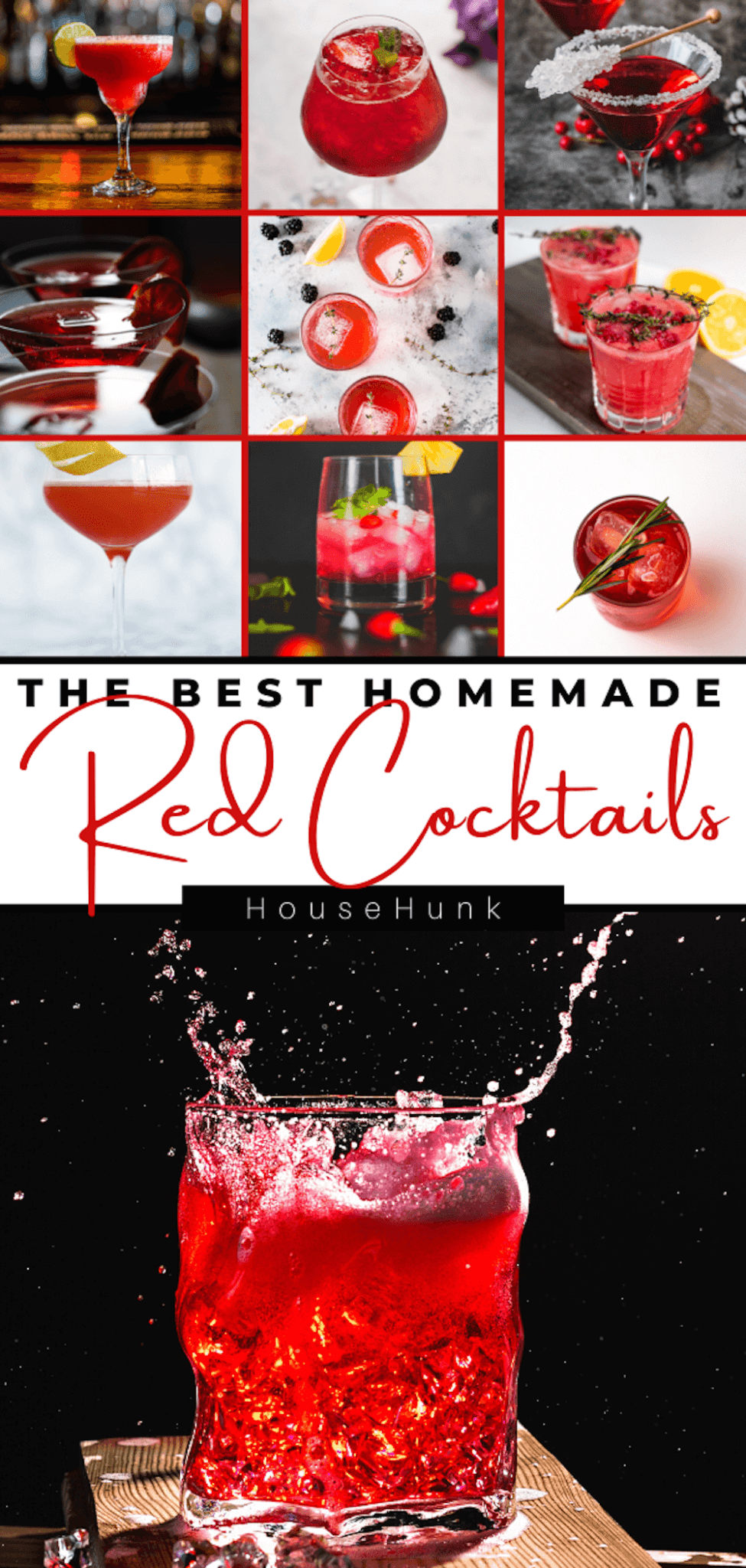 16 Captivating Red Cocktails - House Hunk