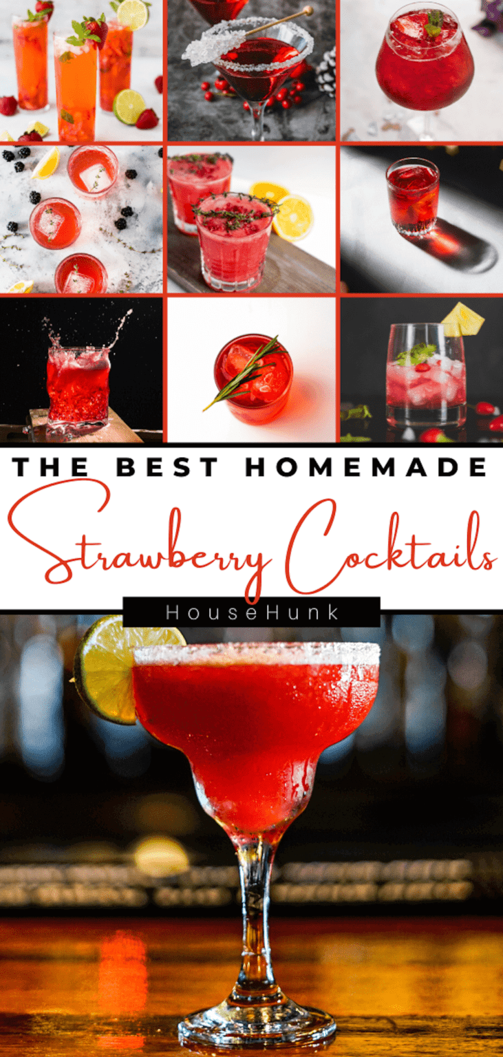 Sip into Sweet Bliss: 18 Irresistible Strawberry Cocktails - House Hunk