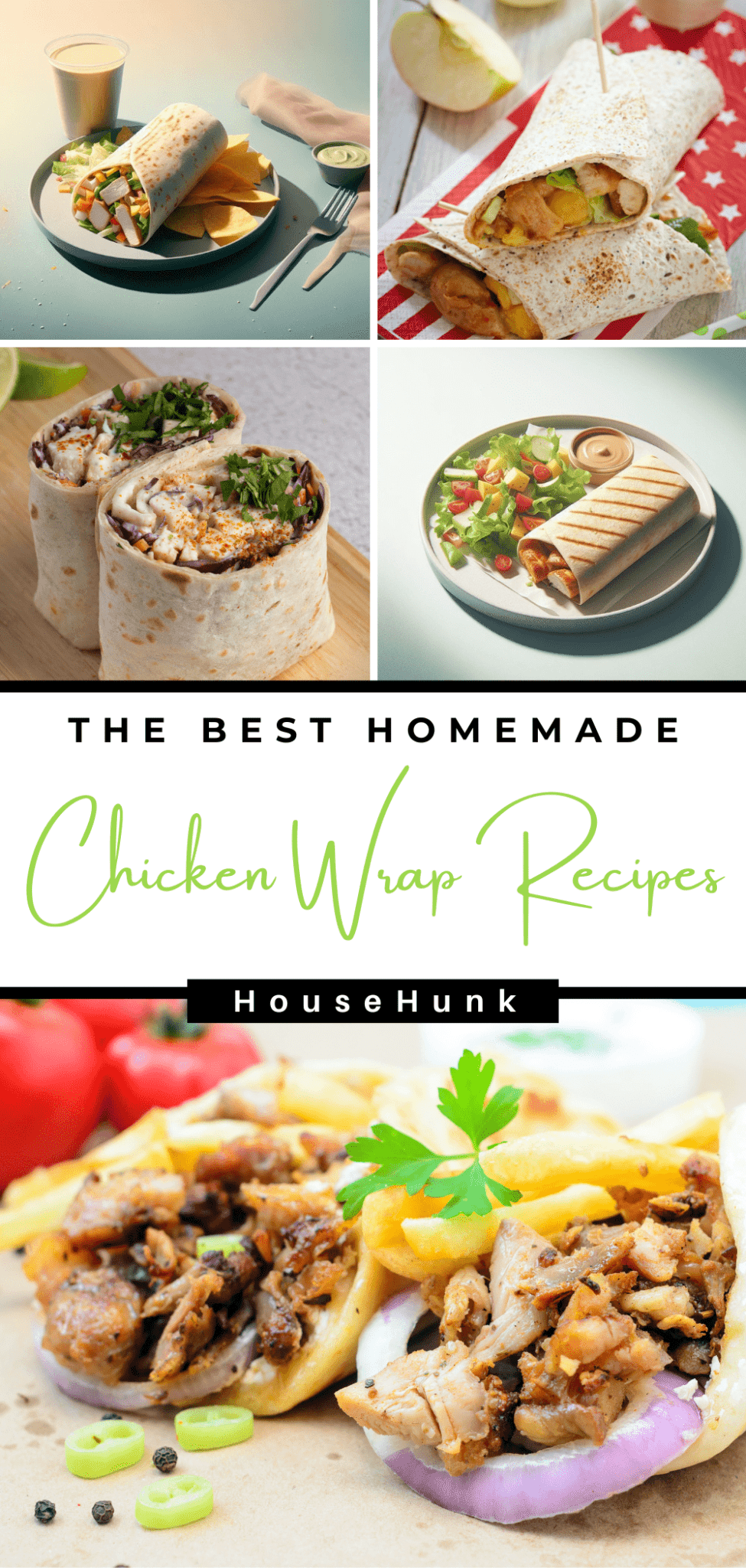 21 Chicken Wrap Recipes That Are Easy, Yummy, and Versatile - House Hunk