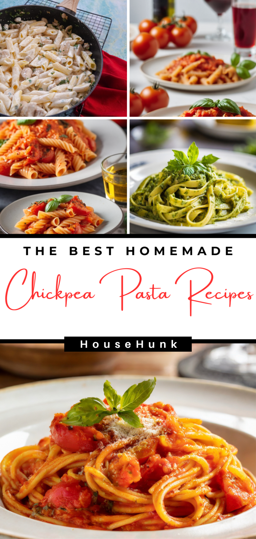 A Twist on Tradition: 10 Chickpea Pasta Recipes You Can't Miss - House Hunk
