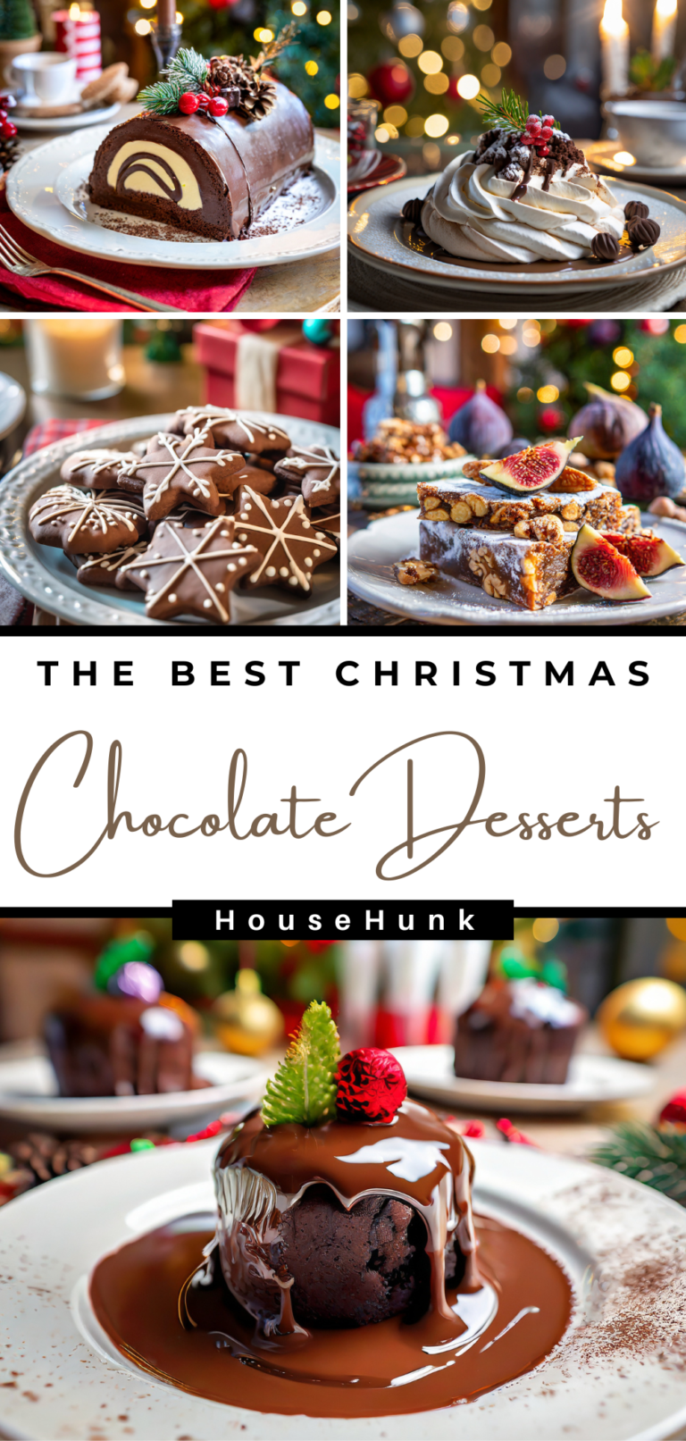 21 Festive and Decadent Chocolate Desserts for Christmas - House Hunk