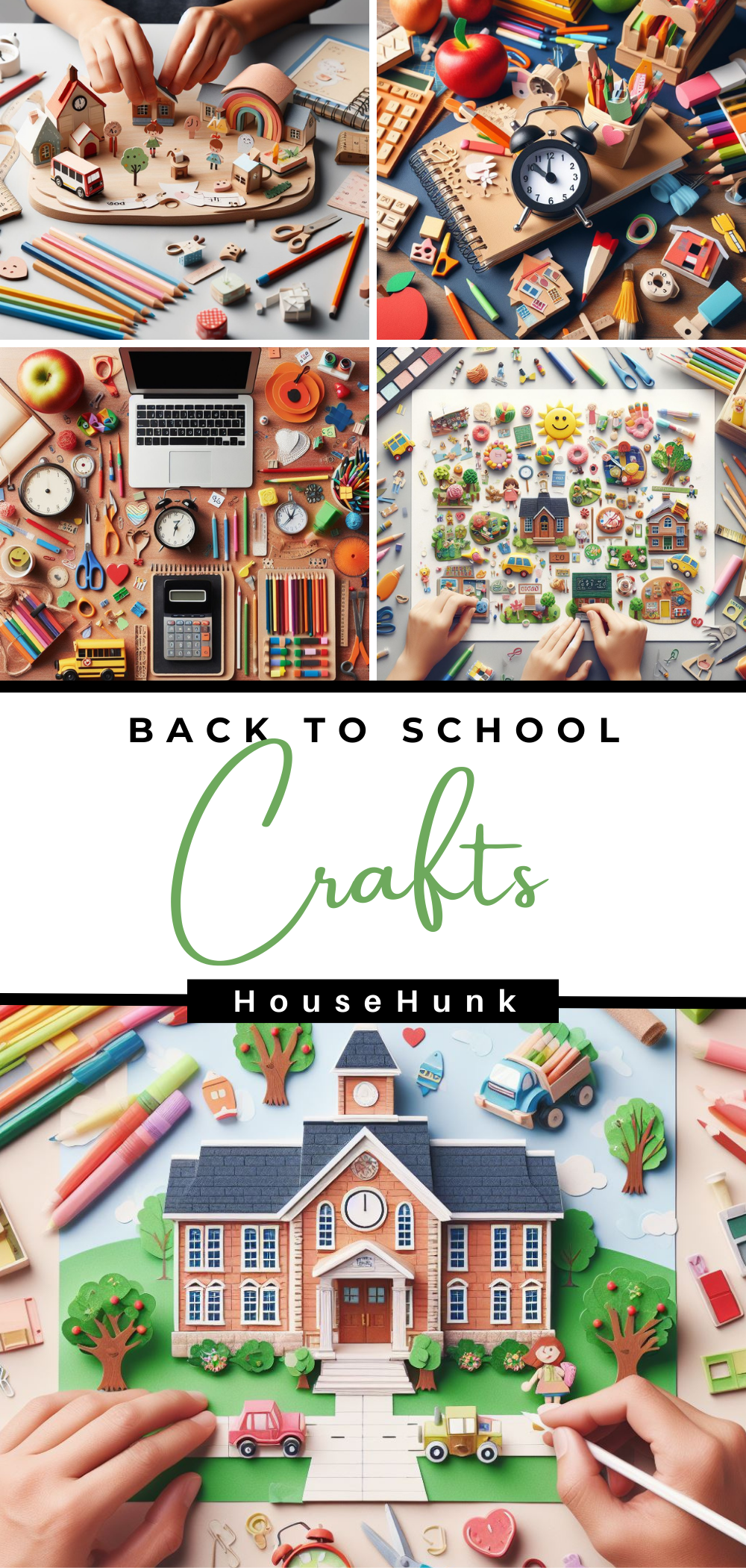 19 Fun Back to School Crafts for Kids - House Hunk
