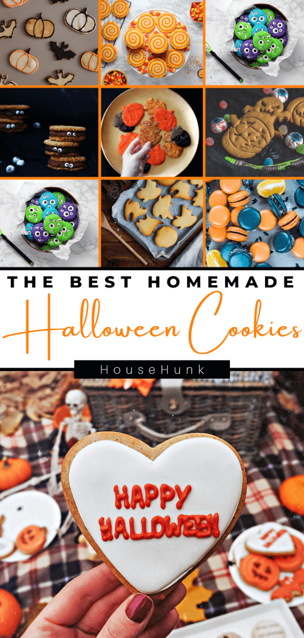 25 Easy and Fun Halloween Cookies You Can Make with Your Kids - House Hunk