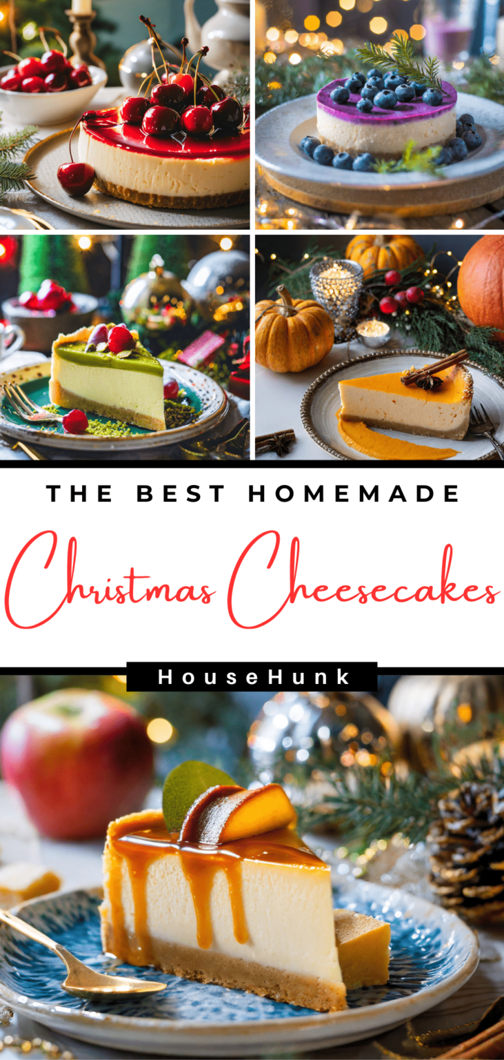 23 Jolly Good Christmas Cheesecake Recipes - House Hunk