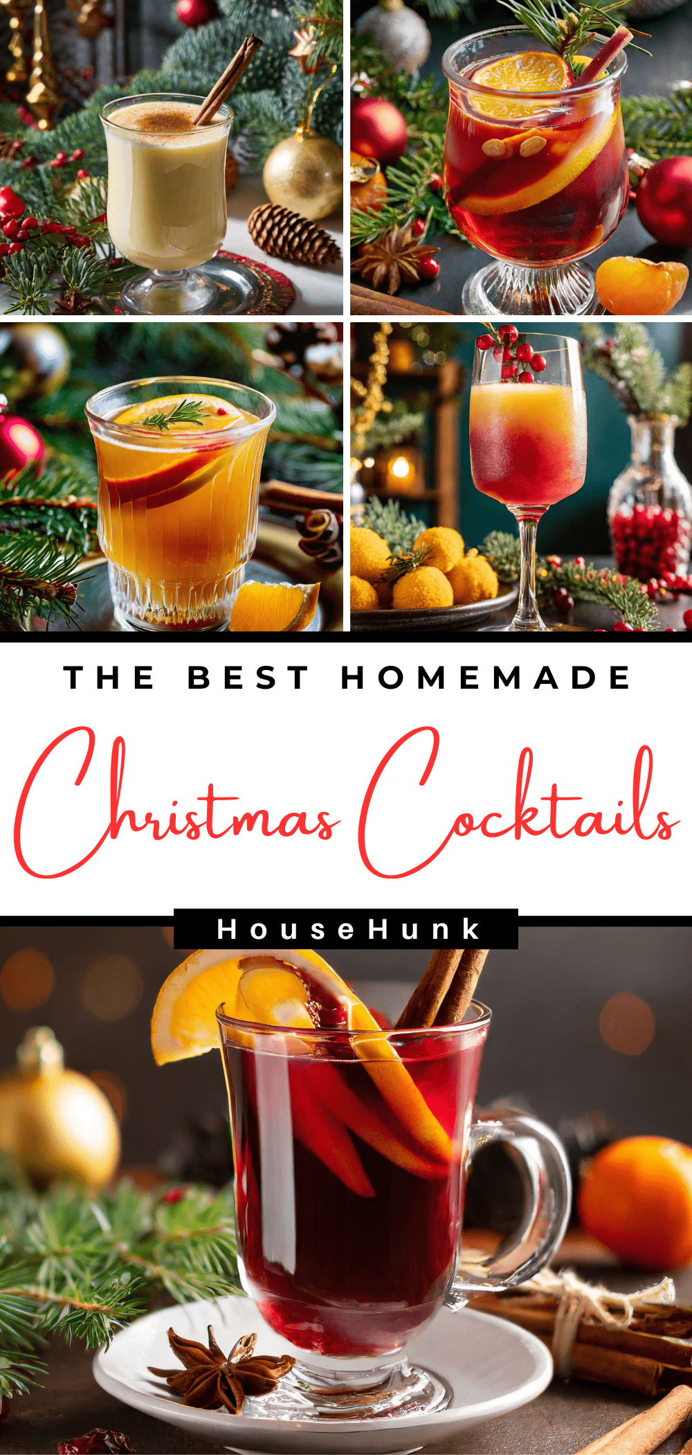 20 Festive and Fun Christmas Cocktails - House Hunk