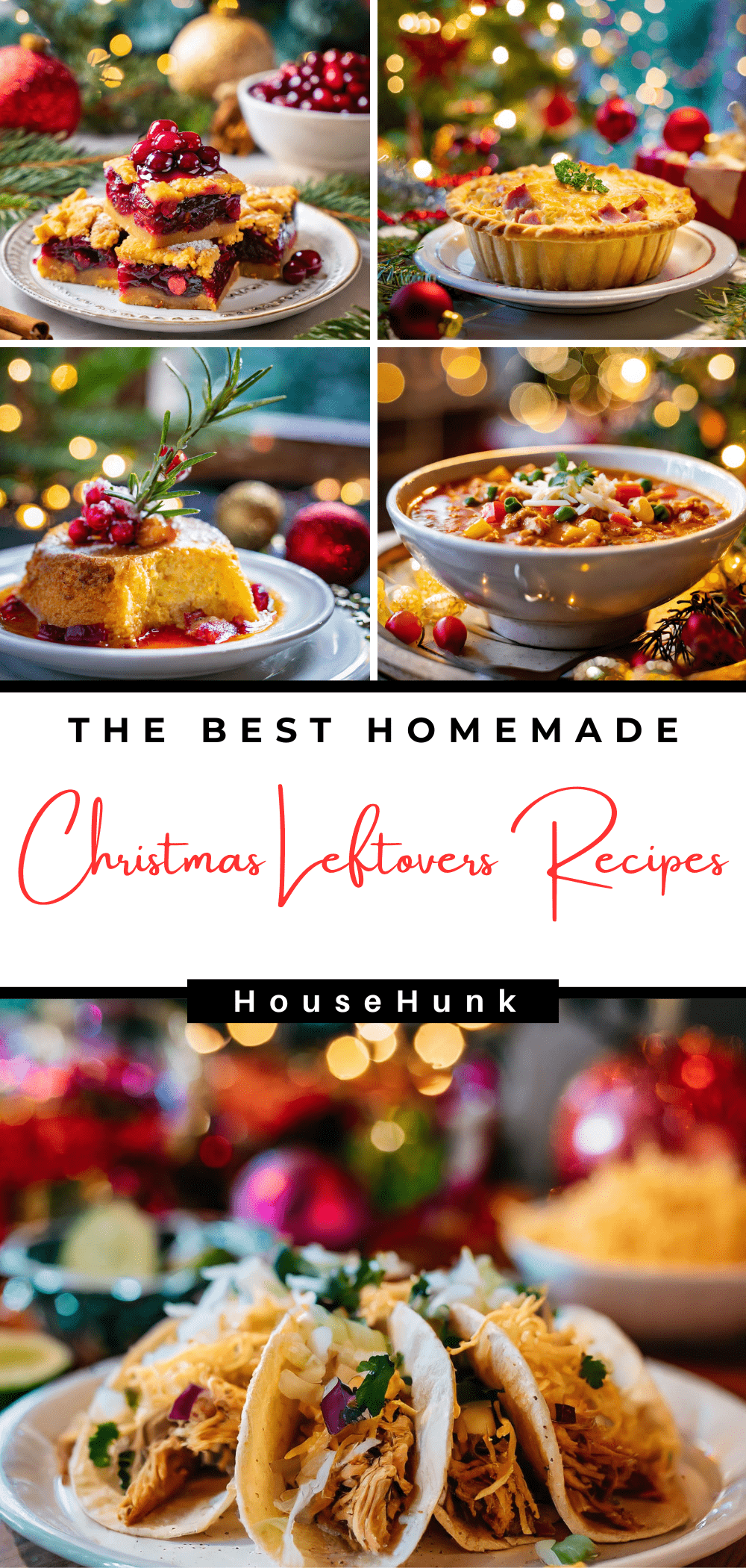 23 Exciting Christmas Leftovers Recipes - House Hunk