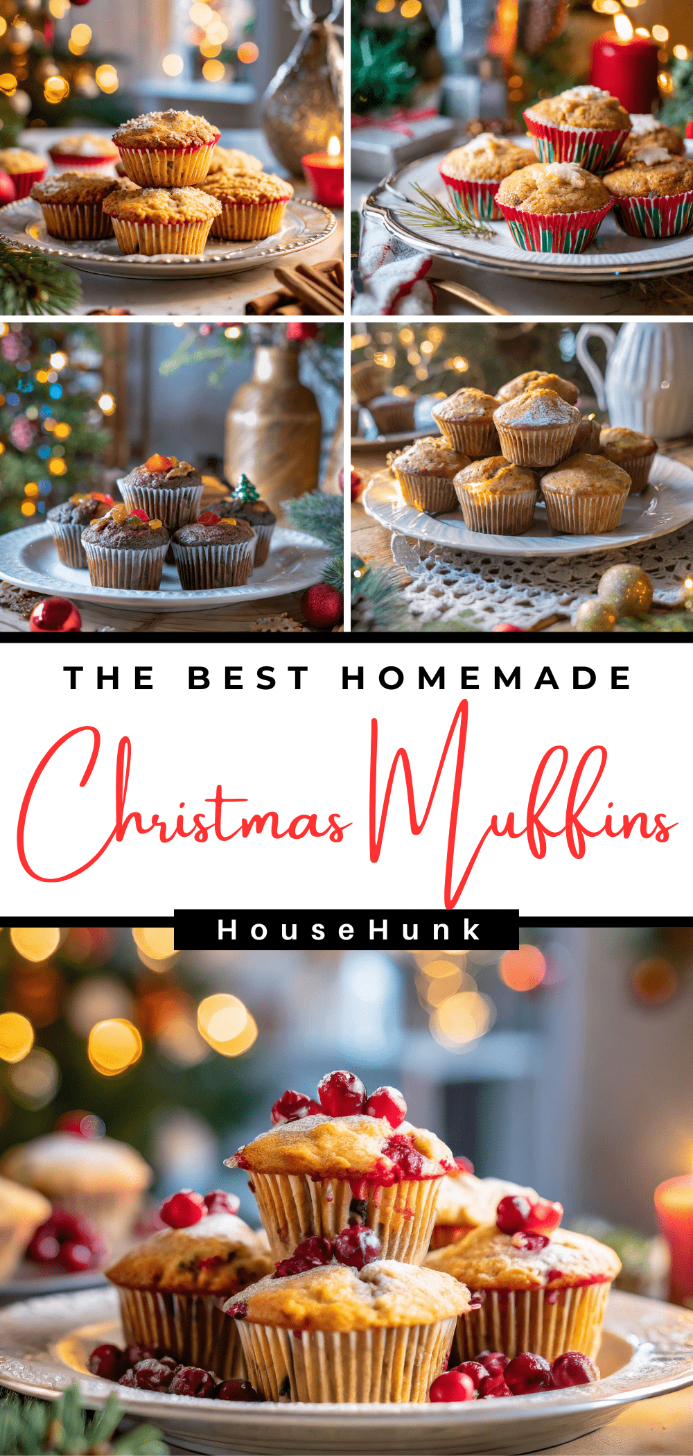 9 Merry and Bright Christmas Muffins - House Hunk