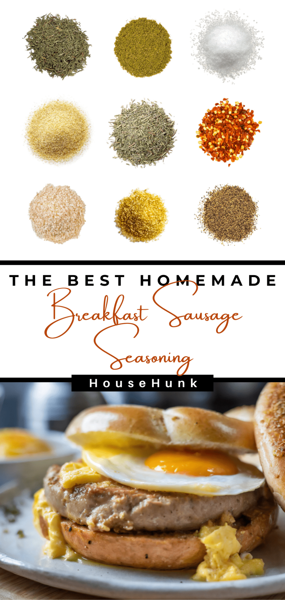 Homemade Breakfast Sausage Seasoning - House Hunk