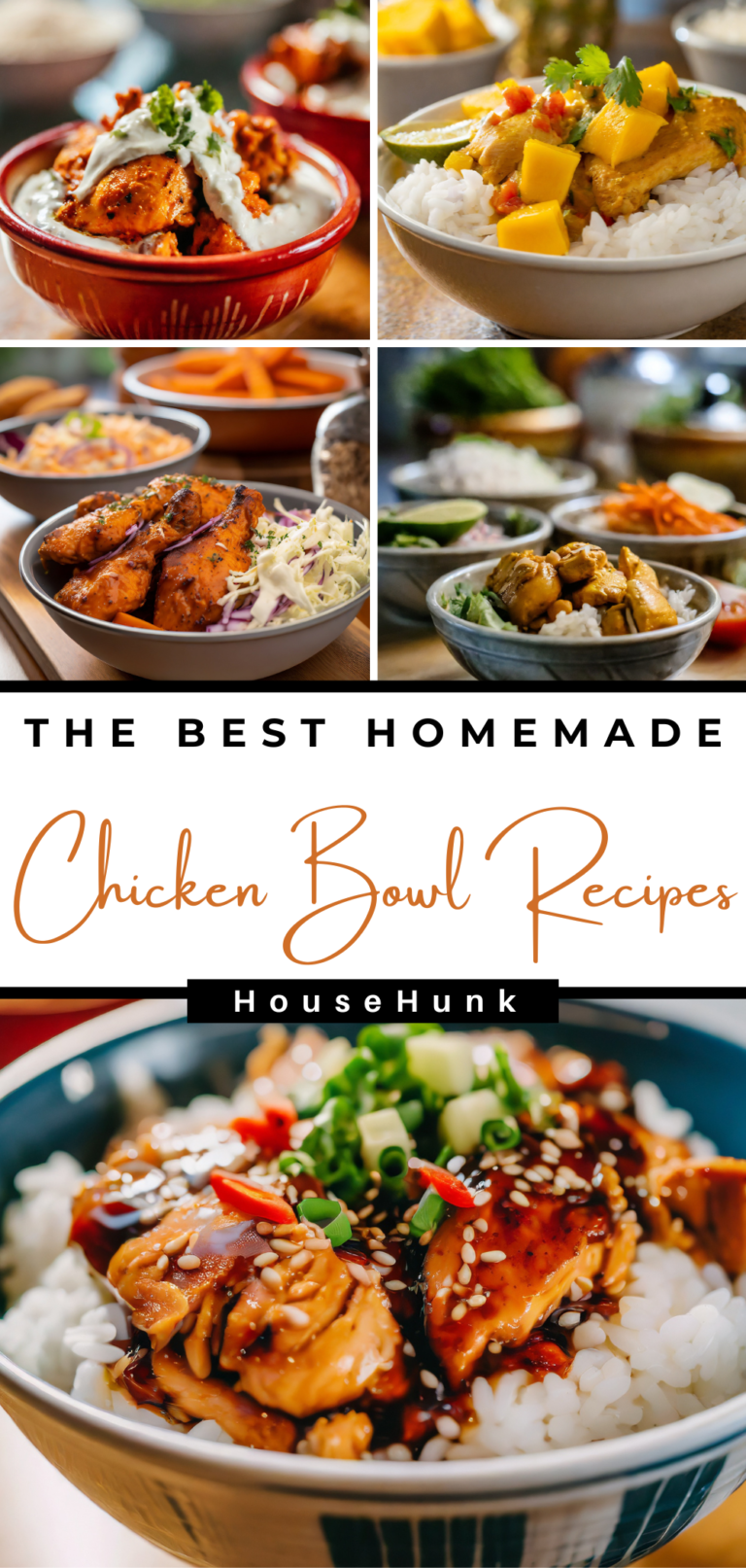 20 Chicken Bowl Recipes for Busy Lives - House Hunk