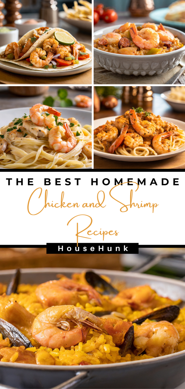 17 Chicken and Shrimp Recipes to Conquer Dinnertime - House Hunk