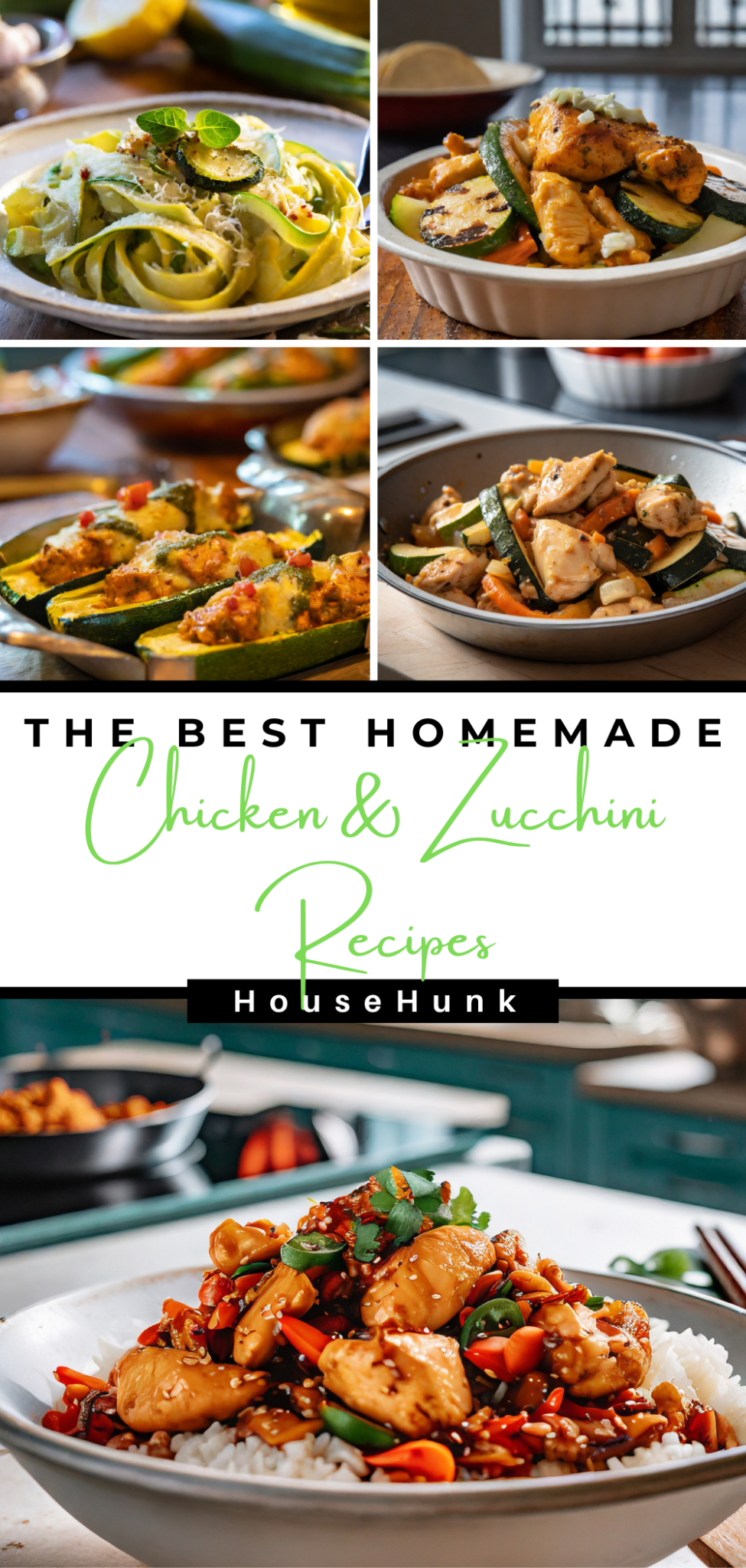23 Delicious Chicken and Zucchini Recipes for Weeknights - House Hunk