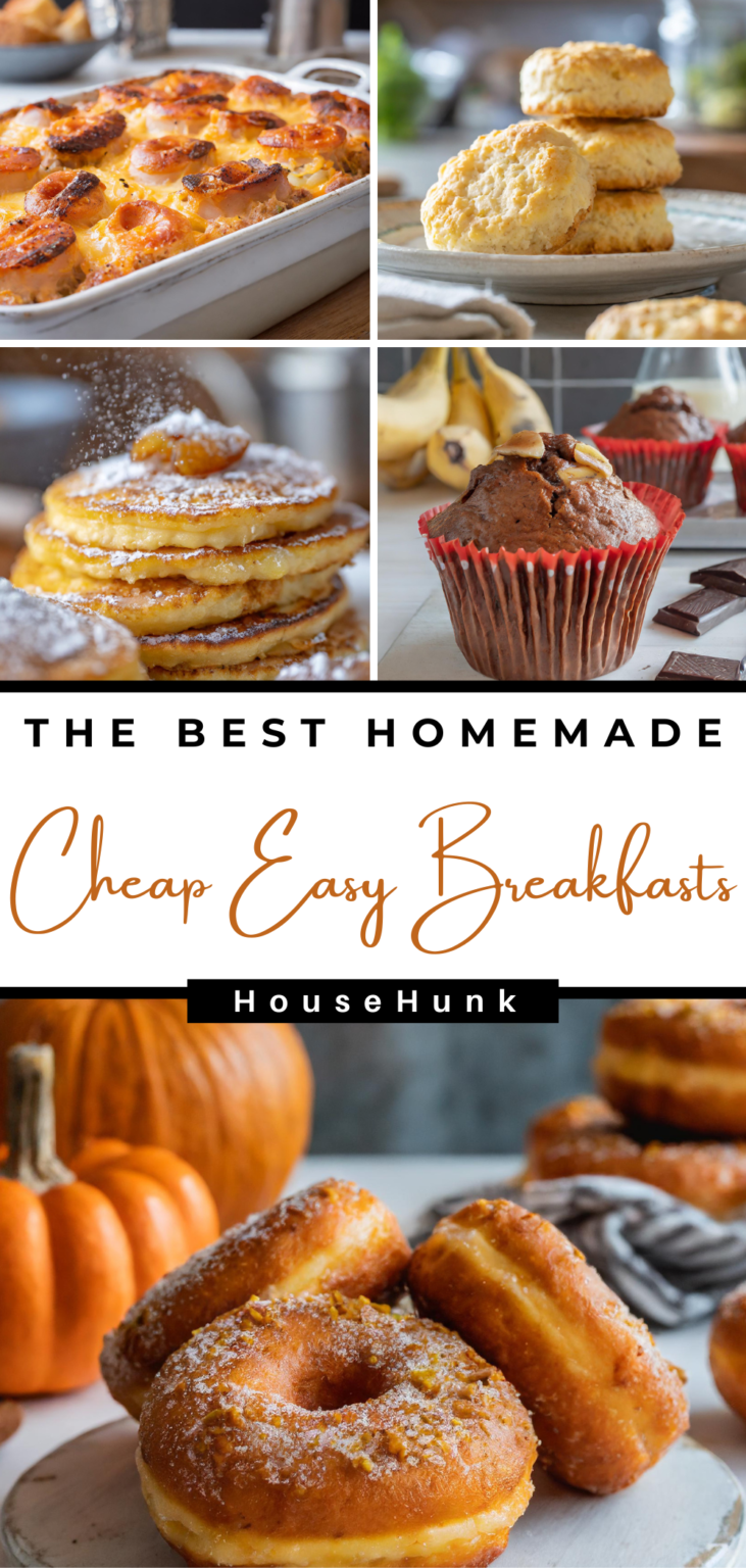 20 Cheap and Easy Breakfast Recipes for Better Mornings - House Hunk