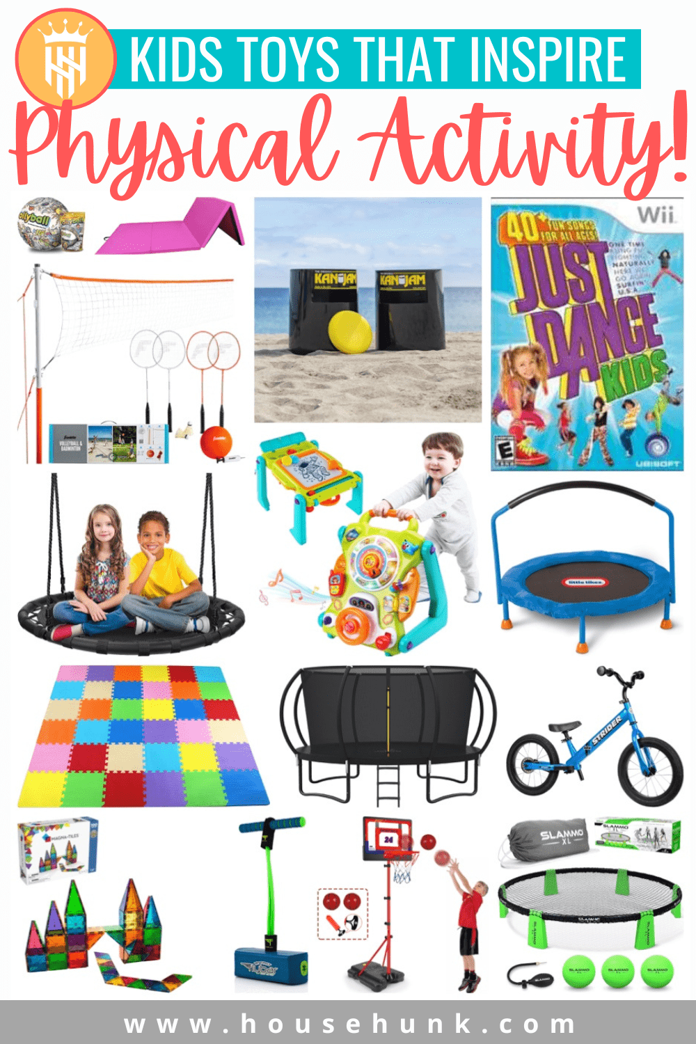 15 Items to Inspire Your Kids to Be Active - House Hunk